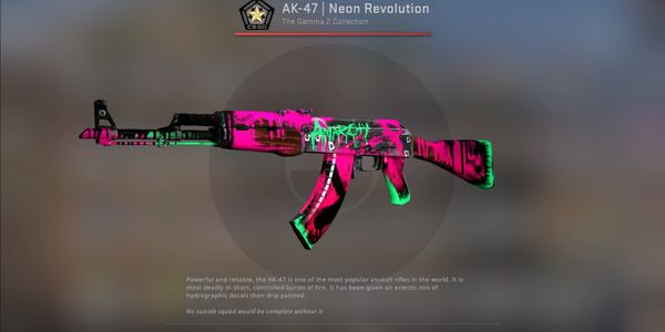 Beli Item Ready Trade AK-47 | Neon Revolution (Field-Tested) Counter ...