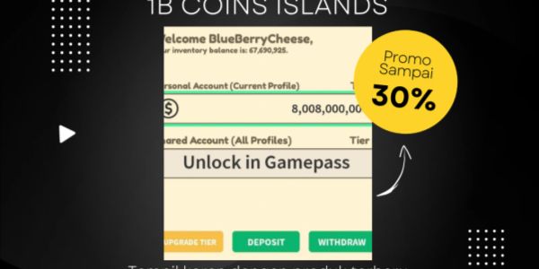 Buy Item 1B Coins Islands - RBL RBL 2255117 | itemku