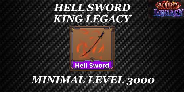 Beli Item HELL SWORD KING LEGACY Roblox Terlengkap dan Termurah Juli ...