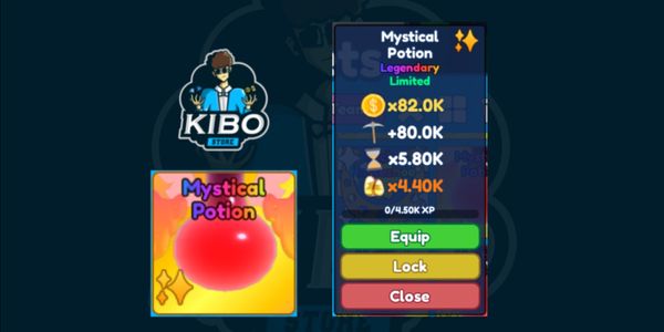 Buy Item ( SHINY LIMITED LEGENDARY ) Mystical Potion | Mining Simulator 2 Roblox 2260057 | itemku