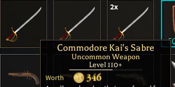 Buy Item Commodore Kai's Saber | Arcane Odyssey RBL 2240148 | itemku