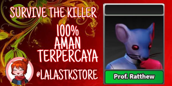 Buy Killer Prof. Ratthew Cheeseworth | Survive The Killer (STK) Survive ...