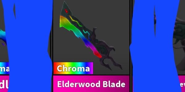 Buy Weapon Chroma Elderwood Blade - Murder Mystery 2/MM2 Murder Mystery ...