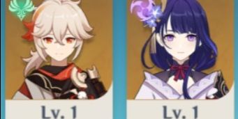 Beli Akun Akun Starter Kaedehara Kazuha + Raiden Shogun Baal (ASIA ...