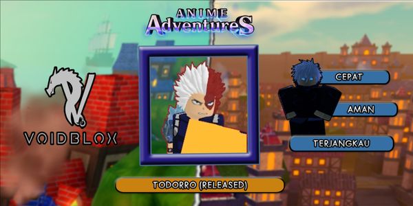 Beli Item TODORRO/TODOROKI (RELEASED) - ANIME ADVENTURES Roblox ...