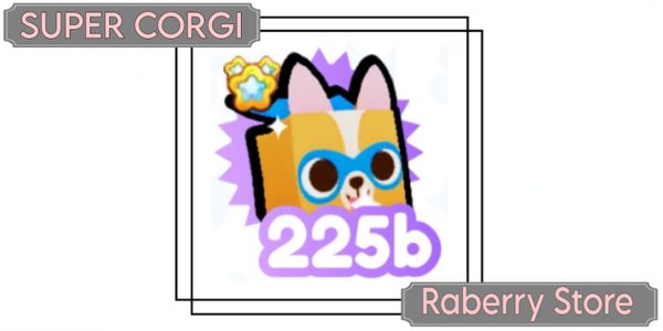 Beli Pet Exclusive Super Corgi PET SIMULATOR X Pet Simulator X Roblox ...