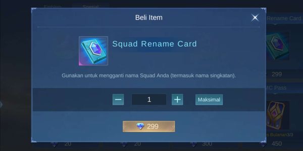Beli Gift Item 7 Hari Squad Name Change Card Mobile Legends Terlengkap Dan Termurah April 2023 beli-gift-item-7-hari-squad-name-change-card-mobile-legends-terlengkap-dan-termurah-april-2023