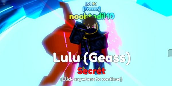 Buy Item LULU (LELOUCH) GEASS || ANIME ADVENTURE Roblox 2242479 | itemku