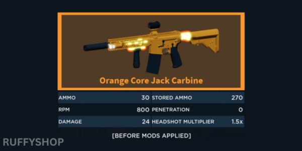 Beli Item Orange Core Jack Carbine Zombies Stories RBL Terlengkap dan ...