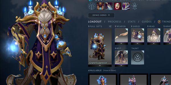 Beli Item Gift Grand Suppressor (Silencer Set Diretide 2022 Collector's ...