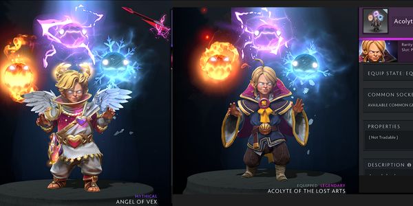 Beli Item Gift Angel of Vex (Invoker Set Diretide 2022 Collector's ...