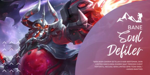 Beli Skin Soul Defiler (Epic Skin Bane) Mobile Legends Terlengkap dan ...