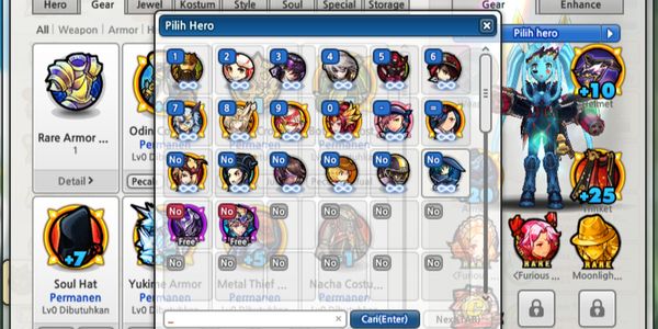 Beli Akun Akun Murmerrr Herper Ramaiiiii Lost Saga Origin Terlengkap ...