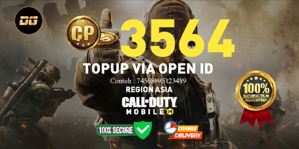 Beli Top Up 3564 CP (login selain FB) CoD Mobile Garena Terlengkap dan Termurah Juni 2024 ...