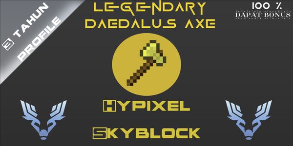 Beli Item Legendary Daedalus Axe Hypixel Skyblock Minecraft Terlengkap ...