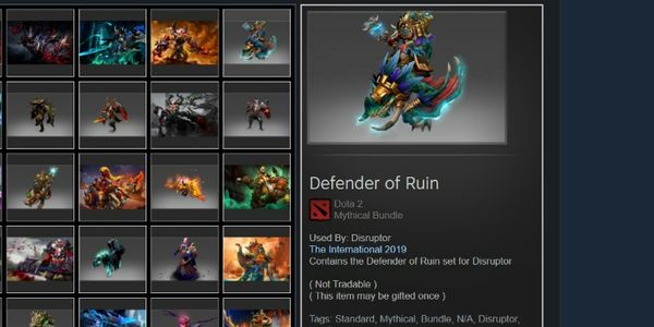 Buy Item Gift Defender of Ruin (Disruptor Set) Dota 2 2300896 | itemku