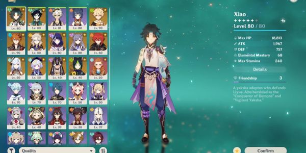 Beli Akun AR 55 + 14 B5 | XIAO, VENTI, TARTAGLIA, RAIDEN SHOGUN, DILUC ...