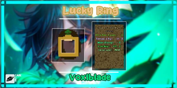 Beli Item Lucky Ring - Voxlblade Roblox Terlengkap dan Termurah Agustus 2024 2291674 | itemku