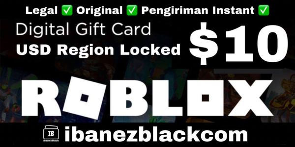 Beli Roblox Game Card USD $10 Roblox Terlengkap dan Termurah Desember ...