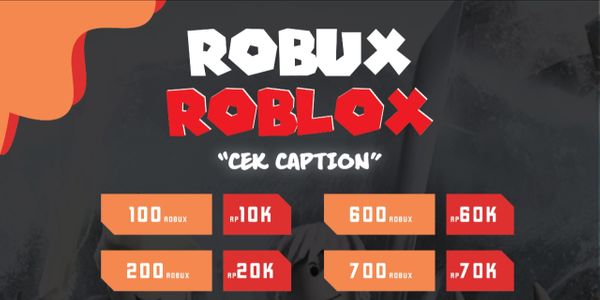 Beli Robux 5 Hari 100 Robux Roblox Terlengkap dan Termurah November 2024 2308574 | itemku