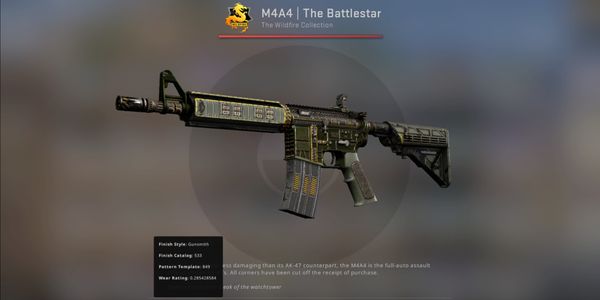 Beli Item Ready Trade M4A4 | The Battlestar (Field Tested) Counter ...