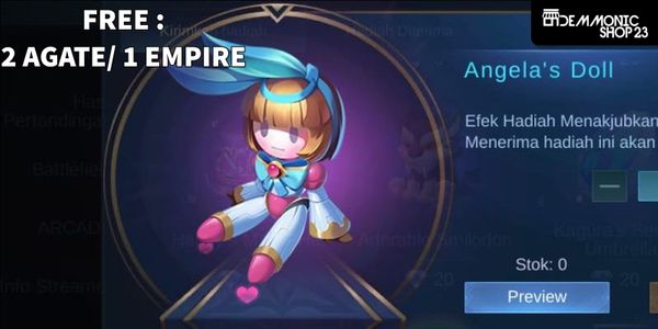 Buy Gift Item Angela's Doll Mobile Legends 1942068 | itemku Malaysia