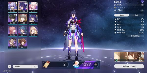 Beli Akun AKUN REROLL STARTER SEELE + BAILU [ASIA] / META / STELLAR JADE MASIH BANYAK Honkai ...