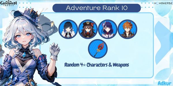 Beli Akun Starter AR 10 Yelan Hutao Signature Raiden Shogun Childe ...