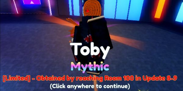 Buy Item Limited Tobi /Anime Adventures Roblox 2332230 | itemku