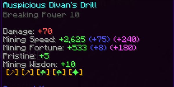 Beli Item Divan's Drill (2 Perfect Amber + 3 Perfect Jade) Minecraft ...
