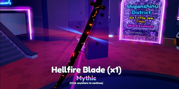 Buy Item Hellfire Blade ( Yamamoto Relics) Anime Adventure | Anime ...