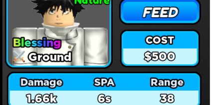 Buy Item Jujutsu Master (Yuta)-All Star Tower Defense-ASTD Roblox ...
