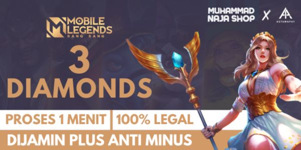 Buy Top Up 3 Diamonds Mobile Legends 2338266 | itemku