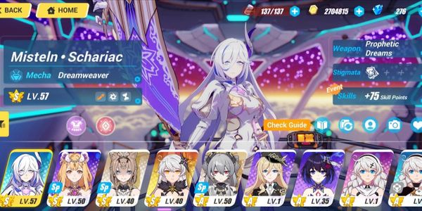 Buy Account Server SEA HI3 SEA | STARTER HARE2/4WP + PROMI FULLSET ...