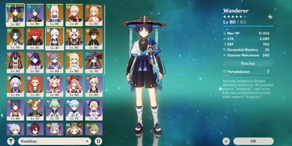 Beli Akun AR 58 Genshin Impact Account [Asia Server] 2 Archon + 1 ...