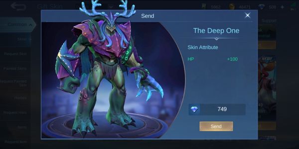 Buy Skin The Deep One (Special Skin Belerick) Mobile Legends 2315878 ...