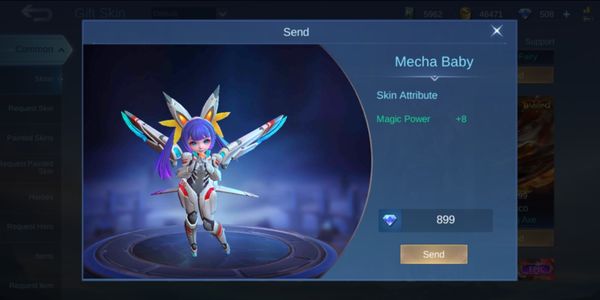 Buy Skin Mecha Baby (Nana Epic Skin) Mobile Legends 2315758 | itemku