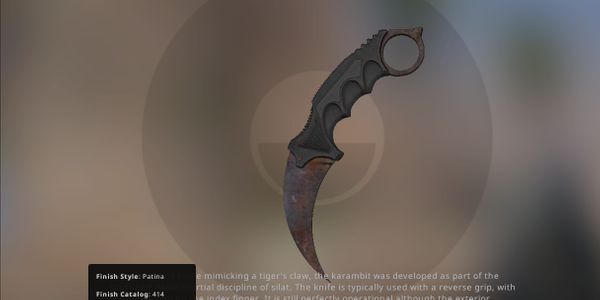 Beli Item (7 Hari) Karambit Rust Coat Counter Strike 2 Terlengkap dan ...