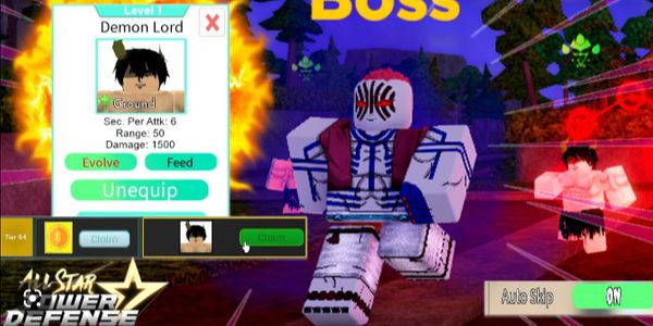 Beli Item Demon Lord (Maou) | All Star Tower Defense (Astd) Roblox ...