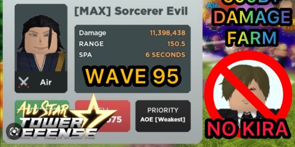 Beli Item Sorcerer Evil (Geto) | All Star Tower Defense (Astd) Roblox ...