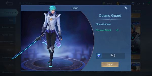 Buy Skin Cosmo Guard (Special Skin Ling) Mobile Legends 2315898 | itemku