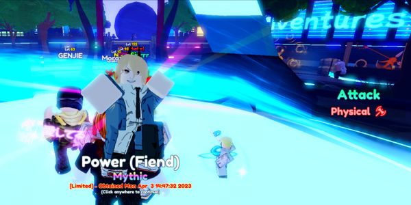 Beli Item Power (Fiend) - Anime Adventure Roblox Terlengkap dan ...