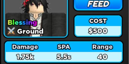 Buy Item Jozu (Juuzou)-All Star Tower Defense-ASTD Roblox 2344088 | itemku