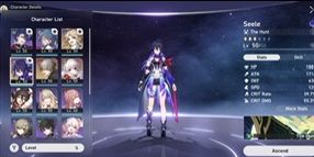 Buy Account Seele + Yanqing + Clara ( Lc welt, lc himeko, lc herta ) TL ...