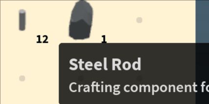 Buy Item Steel rod | Islands | Roblox Roblox 2351836 | itemku