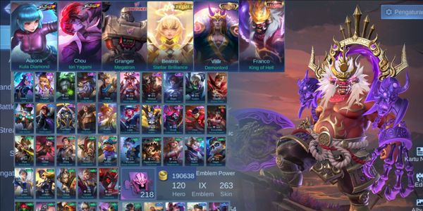 Buy Akun Akun Mobile Legend Skin Epic Sultan Mobile Legends 1606727 ...