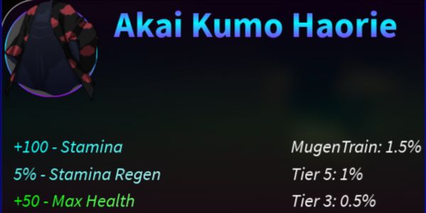 Beli Item Akai Kumo Haorie - Project Slayers Roblox Terlengkap dan Termurah Oktober 2024 2352867 ...