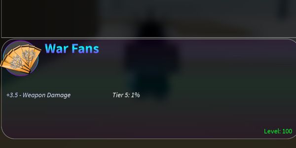 Buy Item War Fans I Project Slayers RBL 2354221 | itemku