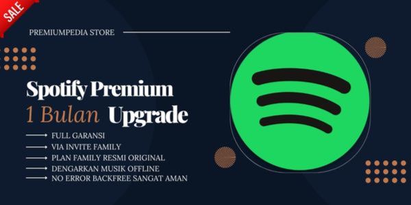 Beli Upgrade Premium Premium 1 Bulan Spotify Terlengkap dan Termurah ...