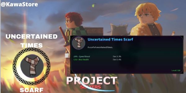 Beli Item Uncertained Times Scarf - Project Slayers Roblox Terlengkap ...